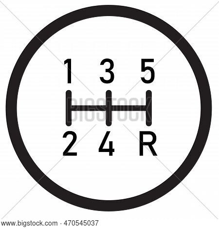 Gearbox Icon On White Image & Photo (Free Trial) | Bigstock