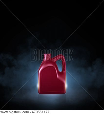 Red Bottle Engine Oil Image & Photo (Free Trial) | Bigstock