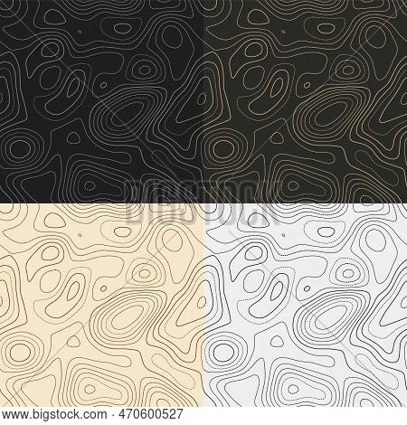 Topography Patterns. Vector & Photo (Free Trial) | Bigstock