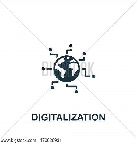 Digitalization Icon. Vector & Photo (Free Trial) | Bigstock