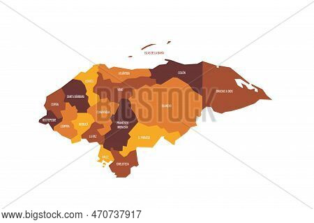 Honduras Political Vector & Photo (Free Trial) | Bigstock