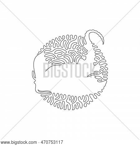 Continuous Curve One Vector & Photo (Free Trial) | Bigstock