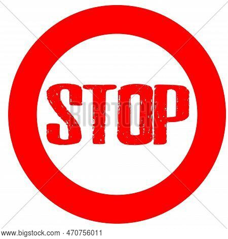 Stop Simple Png Image & Photo (Free Trial) | Bigstock