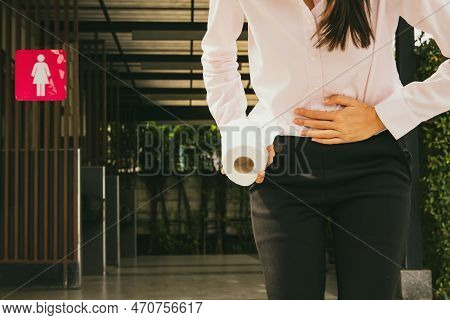 Sick Young Woman Walks Image & Photo (Free Trial) | Bigstock