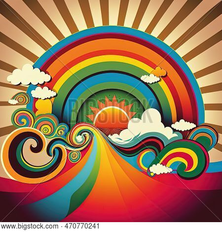 Rainbow Road Images, Illustrations & Vectors (Free) - Bigstock