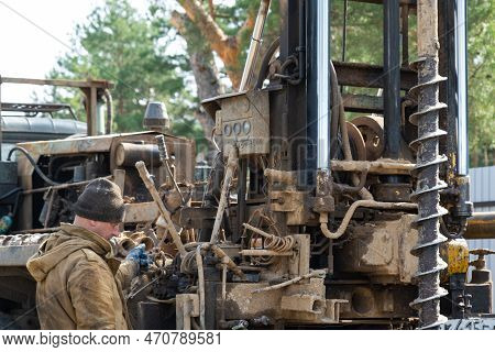 Team Workers Drilling Image & Photo (Free Trial) | Bigstock