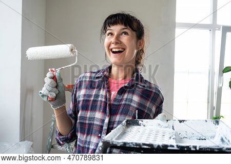 Happy Woman Paint Image & Photo (Free Trial) | Bigstock