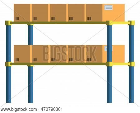 Cartoon Warehouse Vector & Photo (Free Trial) | Bigstock