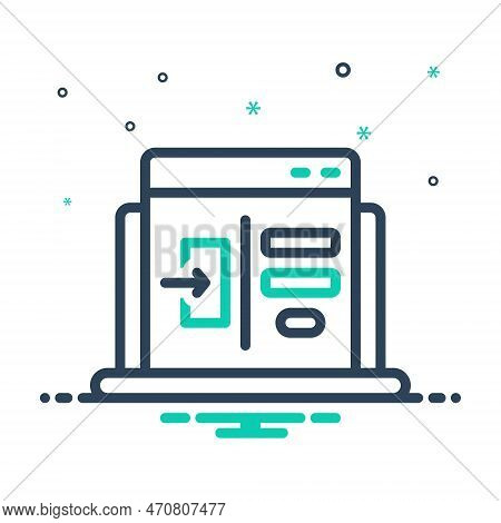 Mix Icon Login Login- Image & Photo (Free Trial) | Bigstock