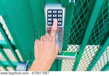 Finger Presses Digit Image & Photo (Free Trial) | Bigstock