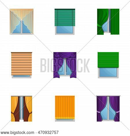 Windows Drapery Icon Image & Photo (Free Trial) | Bigstock