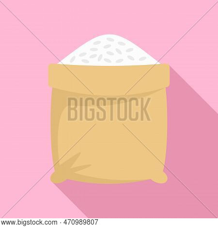Open Rice Sack Icon. Image & Photo (Free Trial) | Bigstock