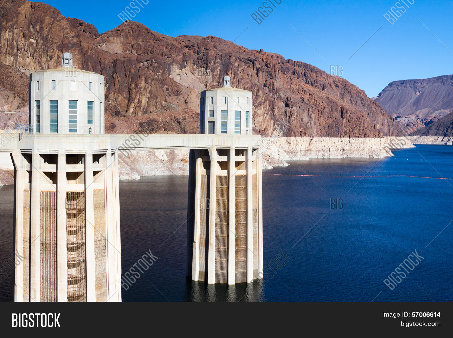 Intake Towers Lake Image & Photo (Free Trial) | Bigstock