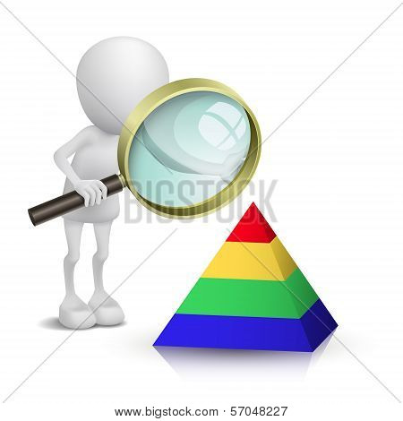 3D Man Watching Vector & Photo (Free Trial) | Bigstock