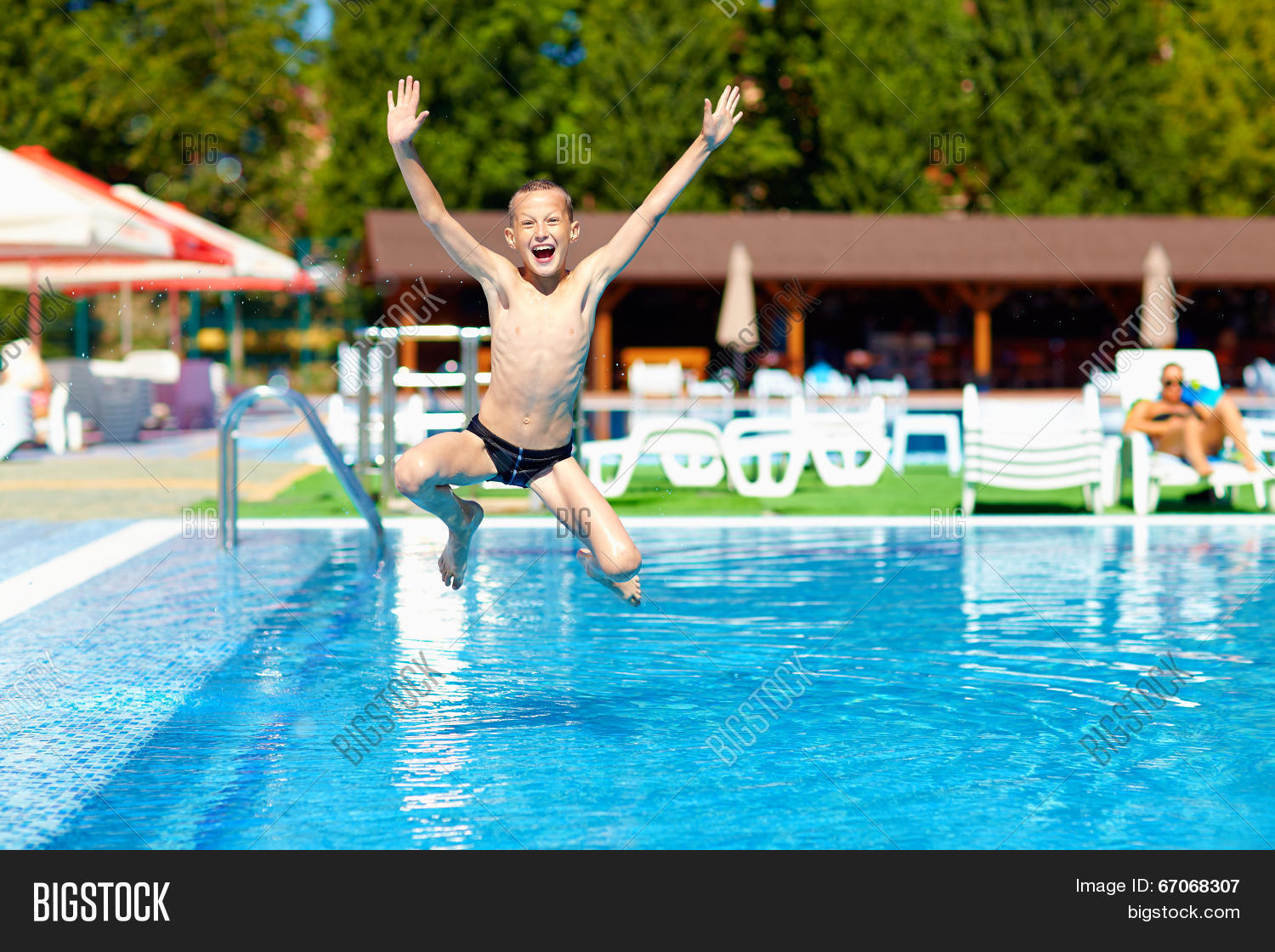 Excited Teenage Boy Image & Photo (Free Trial) | Bigstock