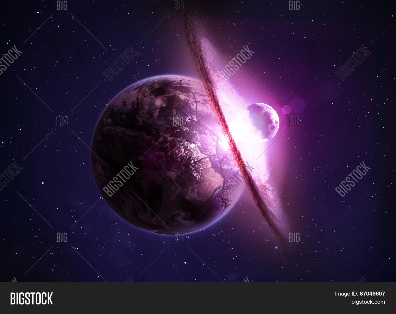 Planet Explosion - Image & Photo (Free Trial) | Bigstock