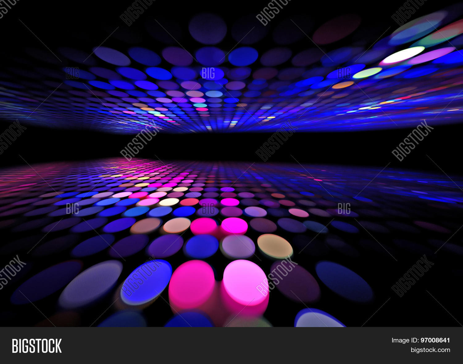 3d Abstract Grid Dots Image & Photo (Free Trial) | Bigstock