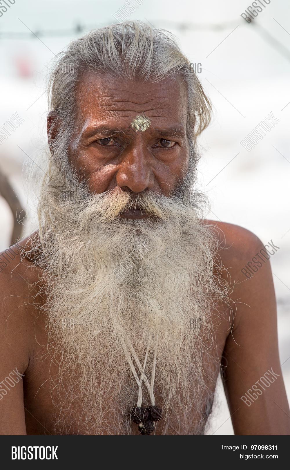 Indian Poor Man Sits Image & Photo (Free Trial) | Bigstock