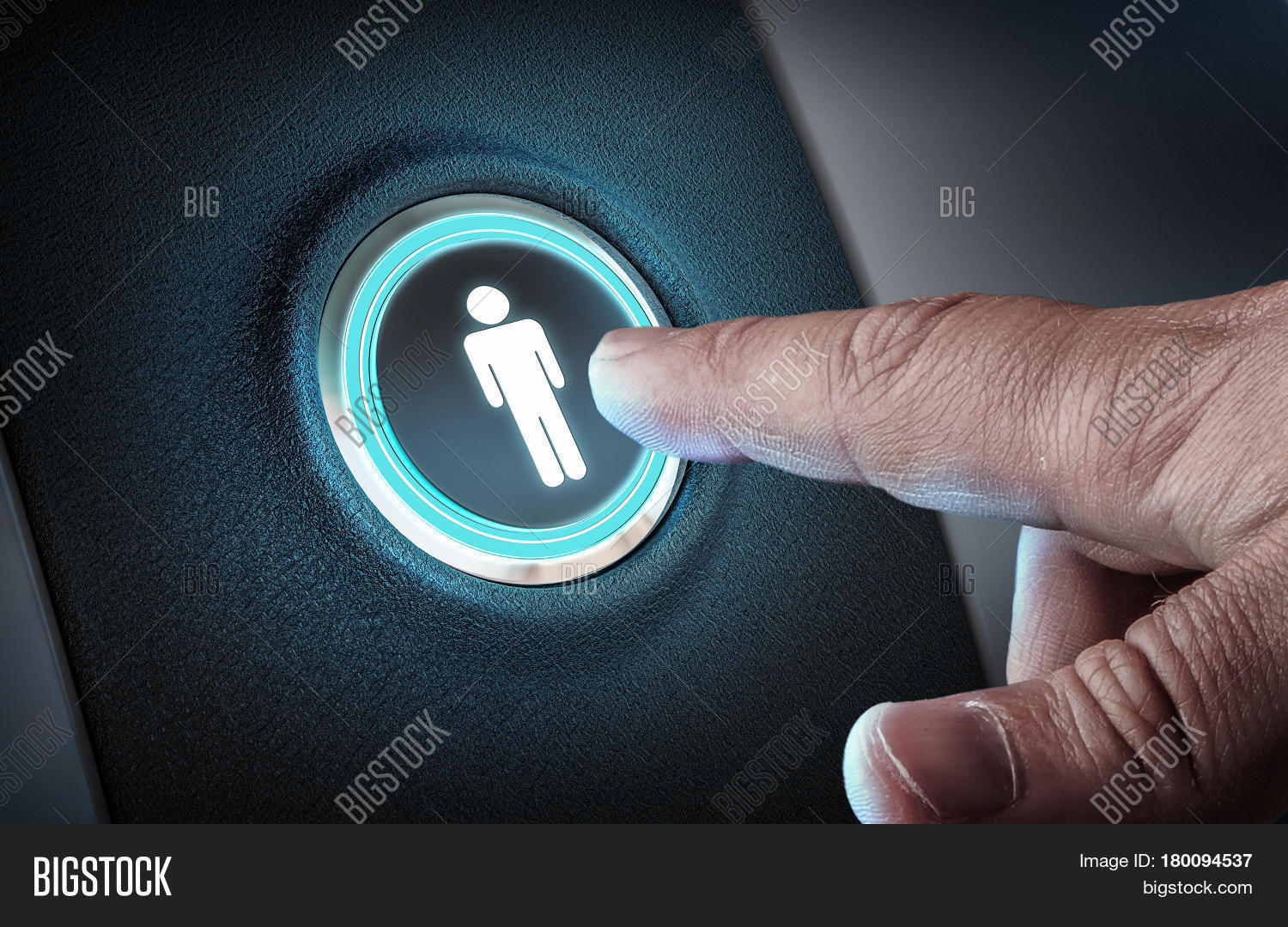 Just Push Button . Image & Photo (Free Trial) | Bigstock