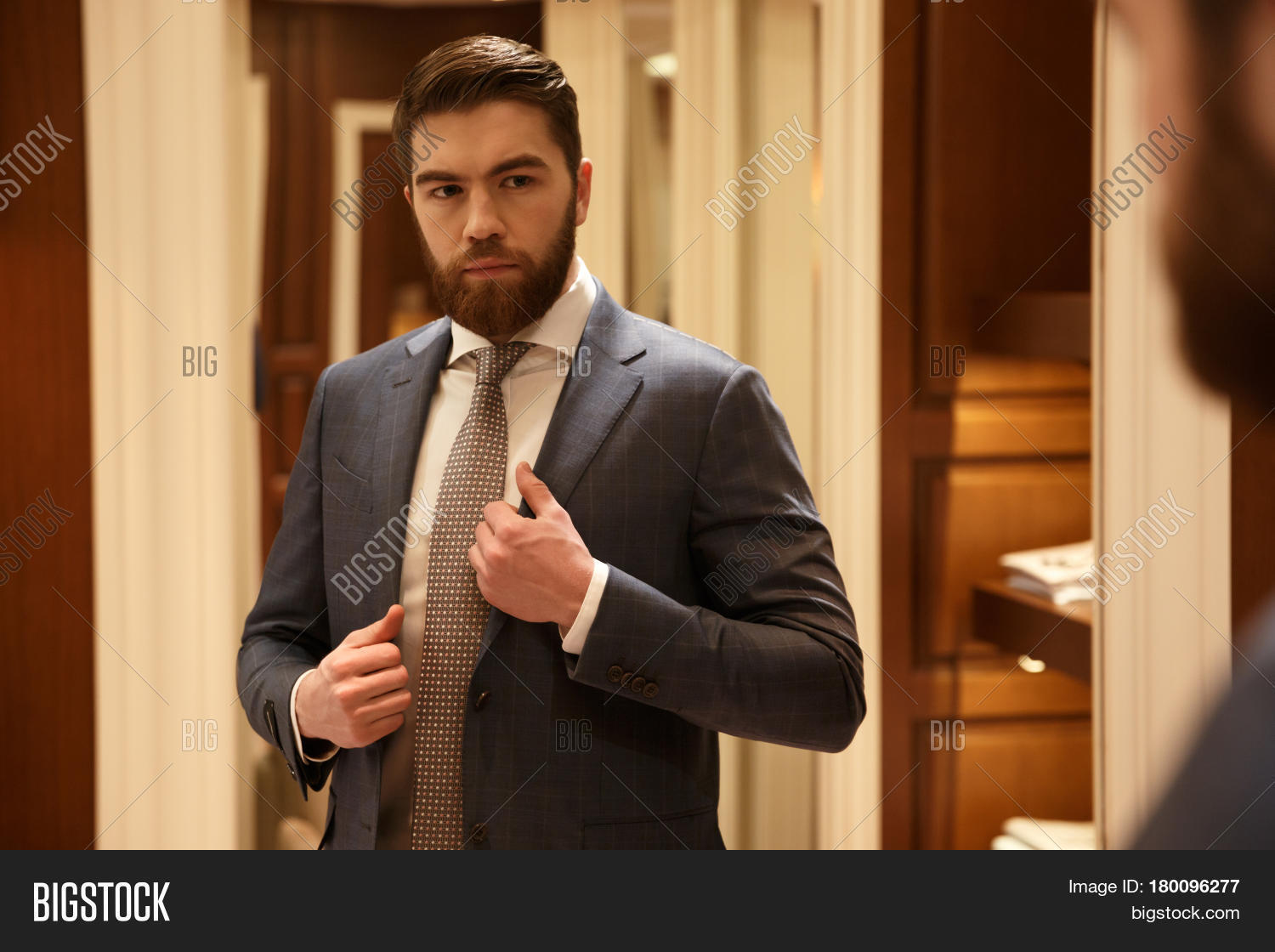 Serious Man Suit Image & Photo (Free Trial) | Bigstock