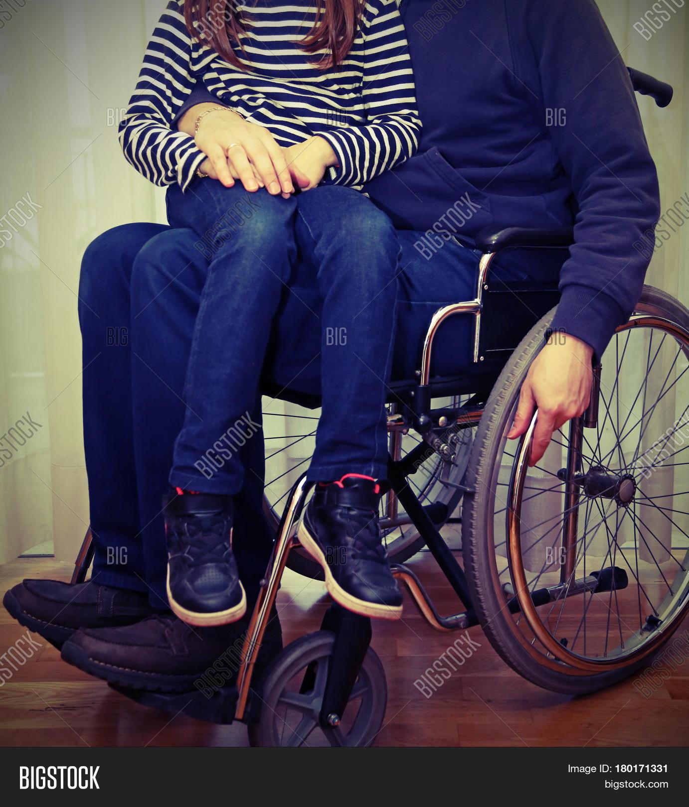 Disabled Parent Image & Photo (Free Trial) | Bigstock