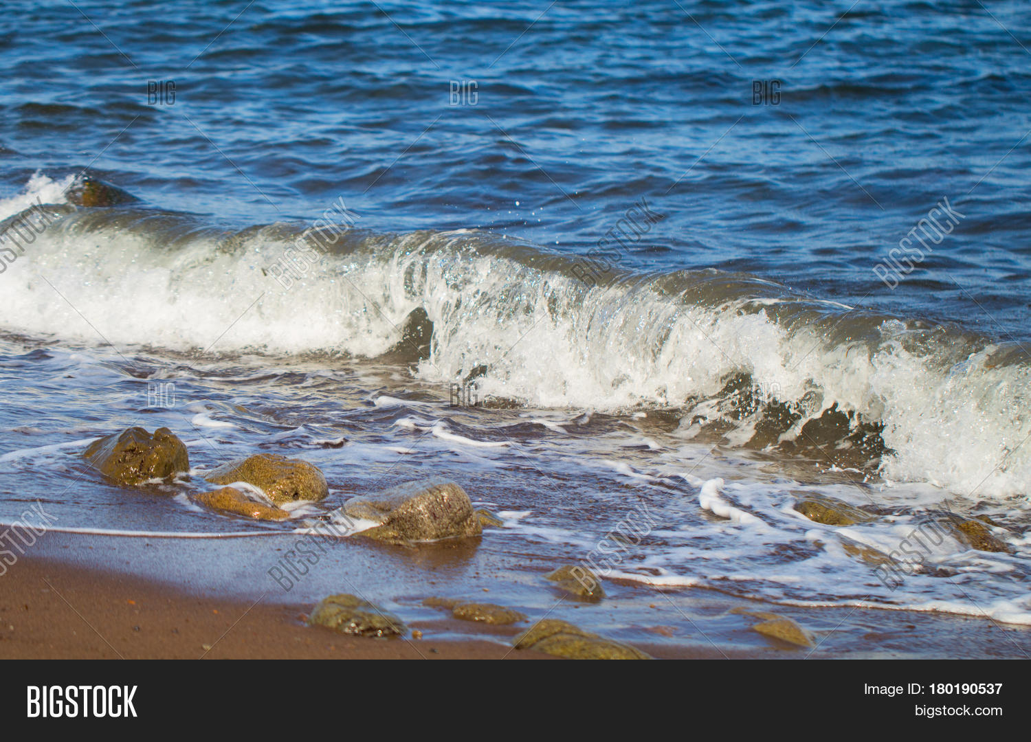Sea Surface White Wave Image & Photo (Free Trial) | Bigstock