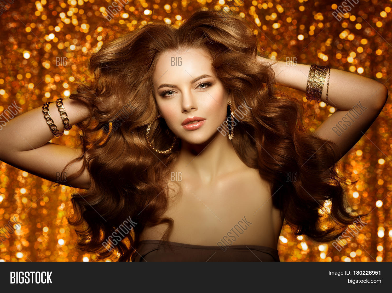 Golden Beautiful Image & Photo (Free Trial) | Bigstock