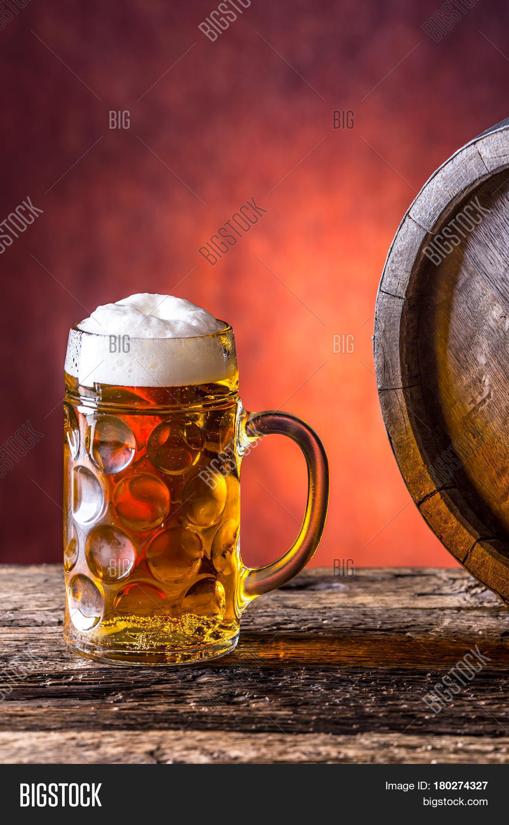 Beer Oak Barrel. Draft Image & Photo (Free Trial) | Bigstock