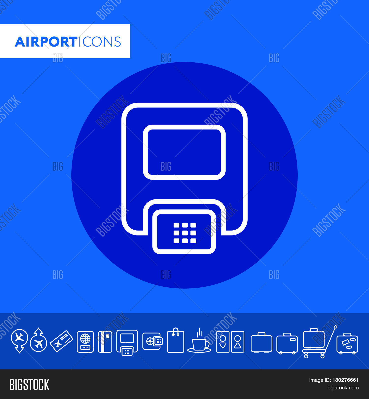Pos Terminal Icon. Vector & Photo (Free Trial) | Bigstock