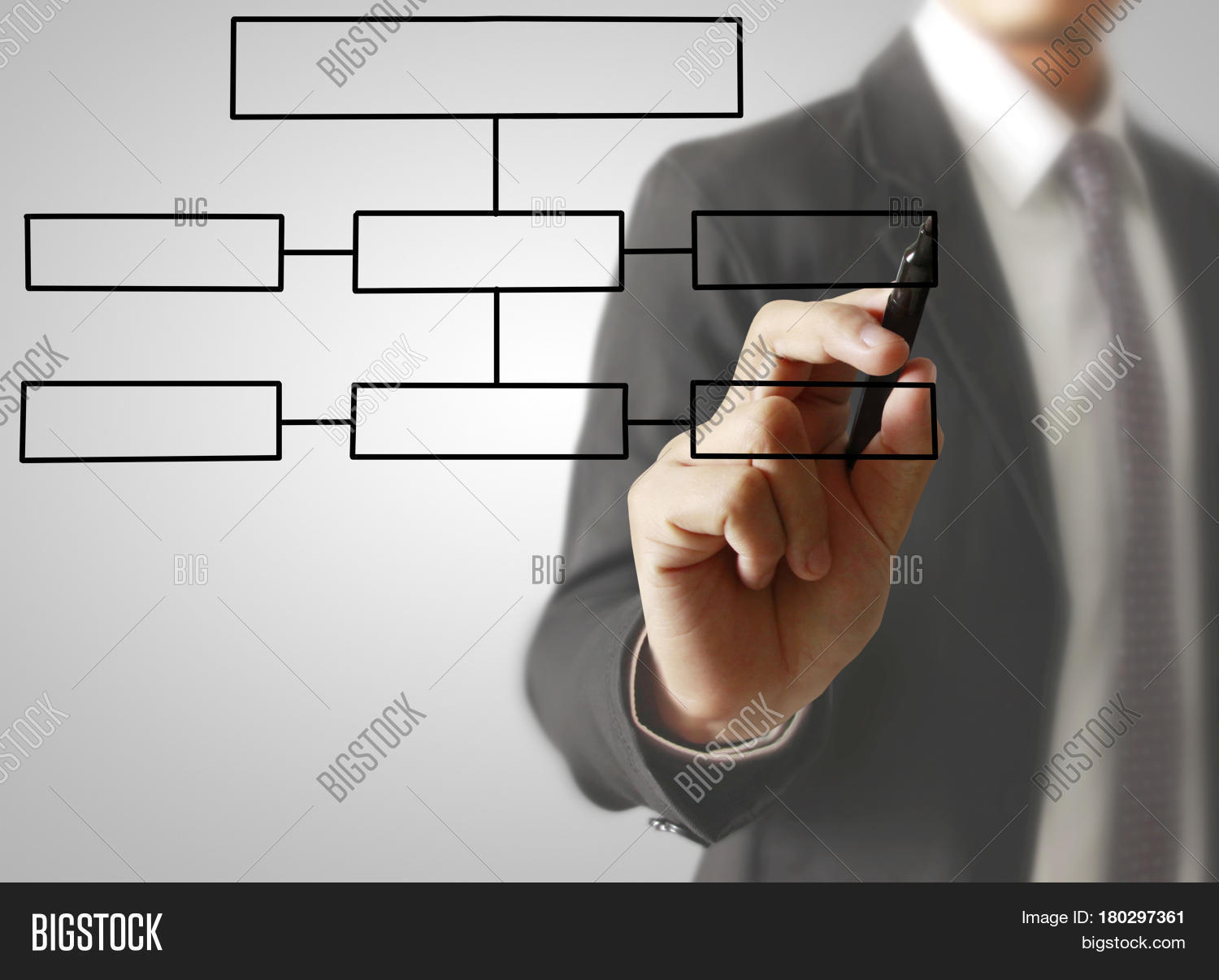 Hand Drawing Chart On Image & Photo (Free Trial) | Bigstock