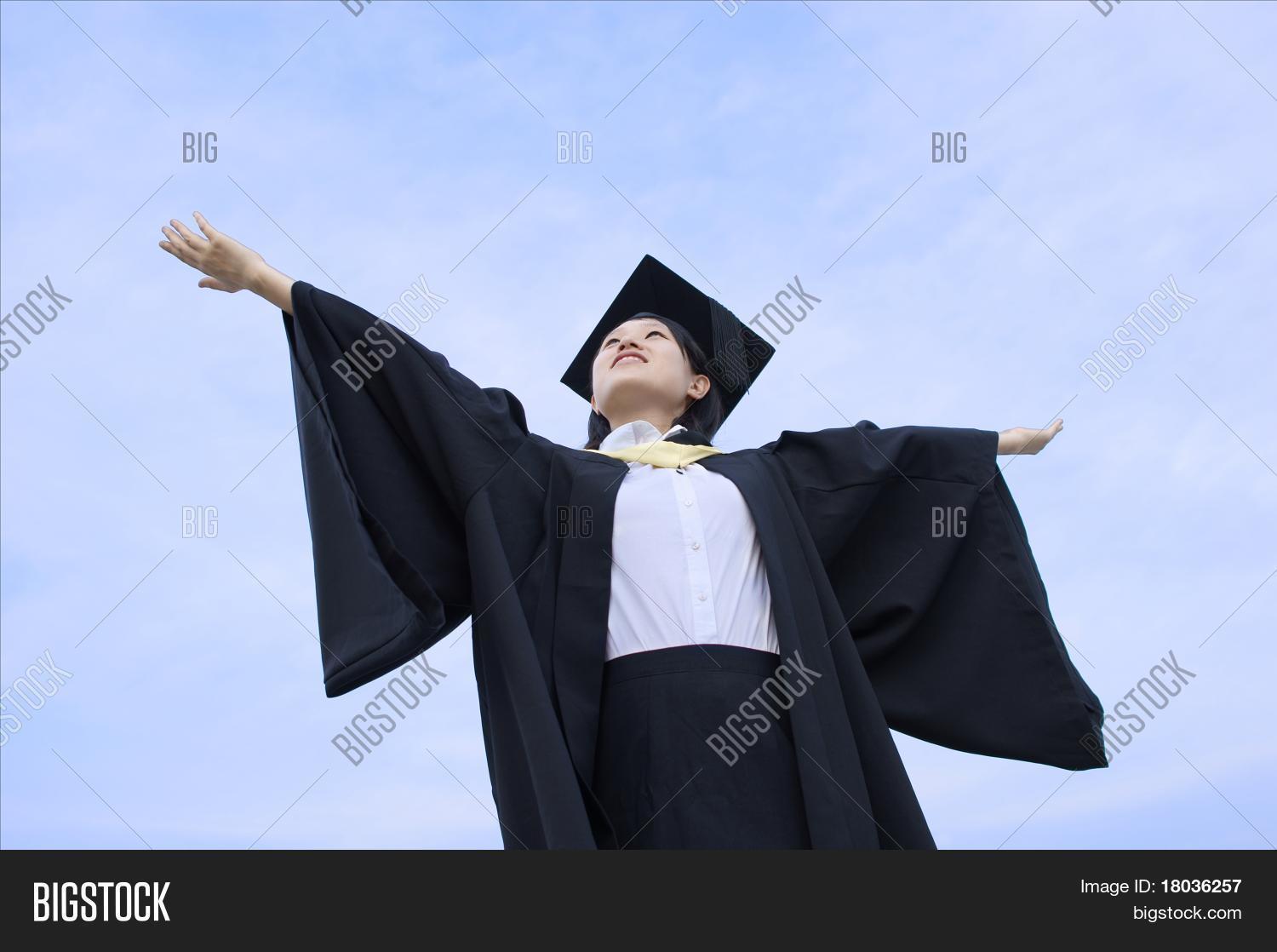 Asian Graduate Lady Image & Photo (Free Trial) | Bigstock