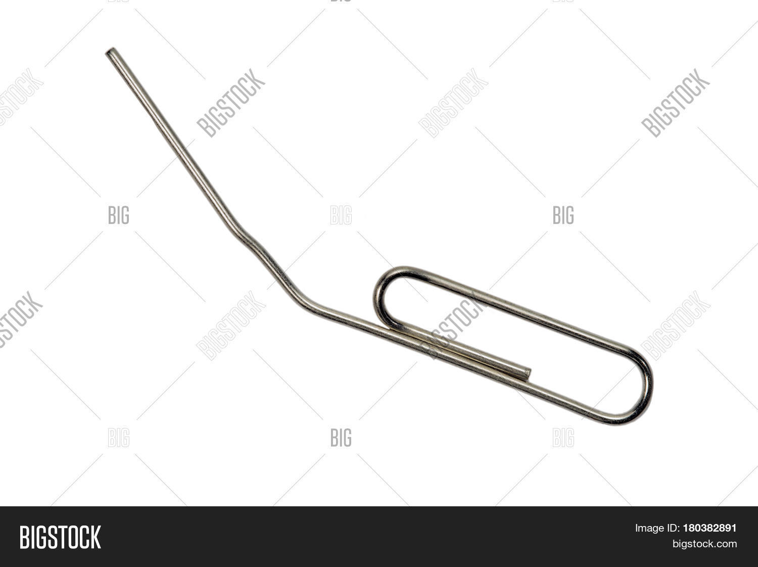 Broken Paper Clip Image & Photo (Free Trial) | Bigstock
