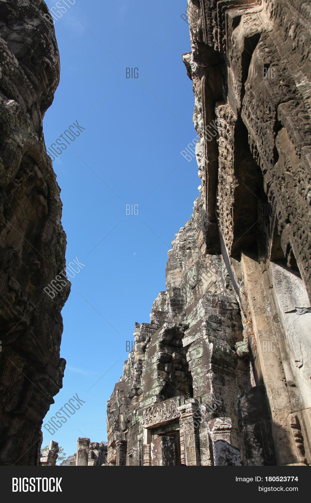 Narrow Path Between Image & Photo (Free Trial) | Bigstock