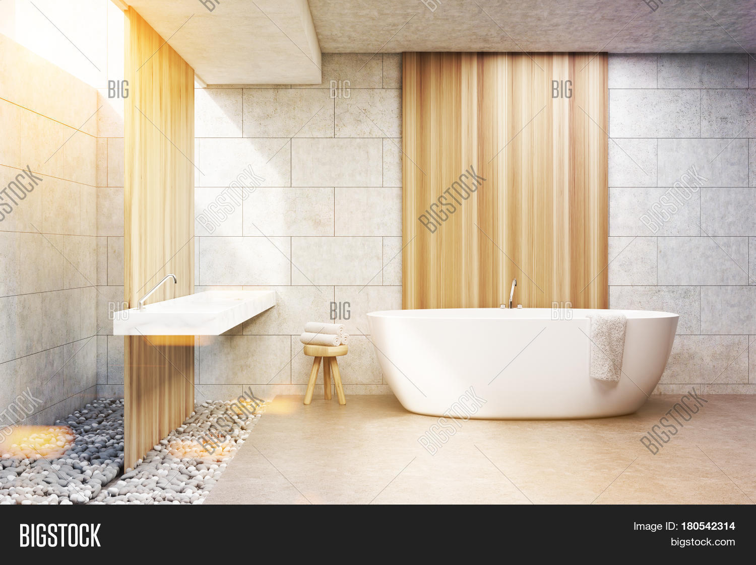 Front View Bathroom Image & Photo (Free Trial) | Bigstock