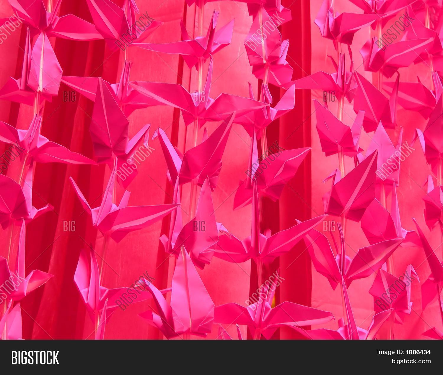Pink Origami Image & Photo (Free Trial) | Bigstock