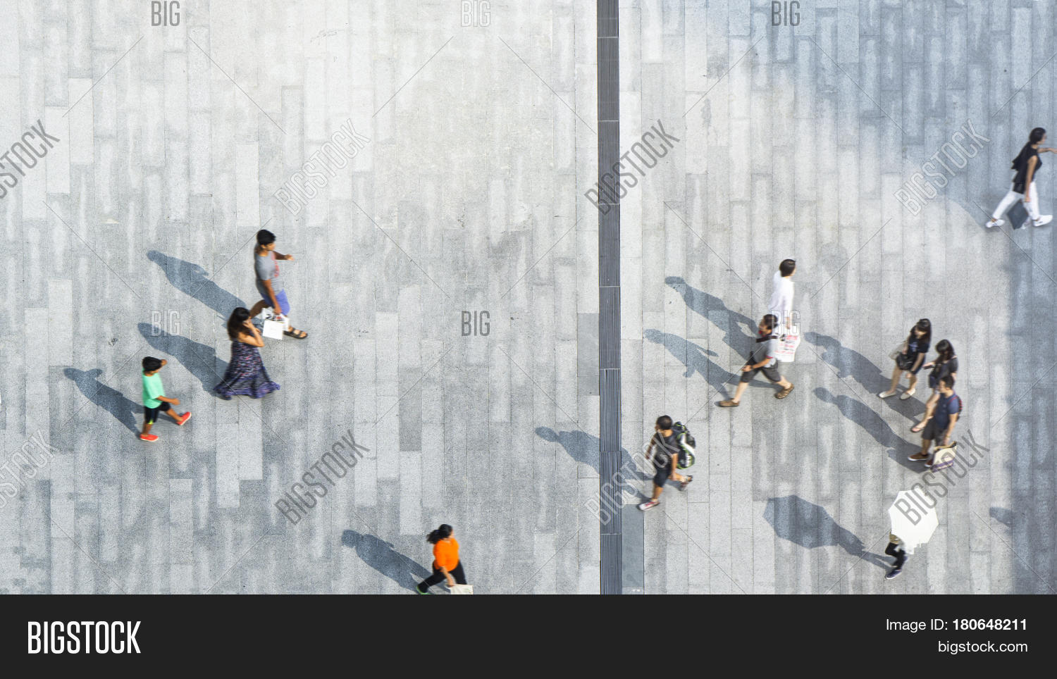 People Walk On Pathway Image & Photo (Free Trial) | Bigstock