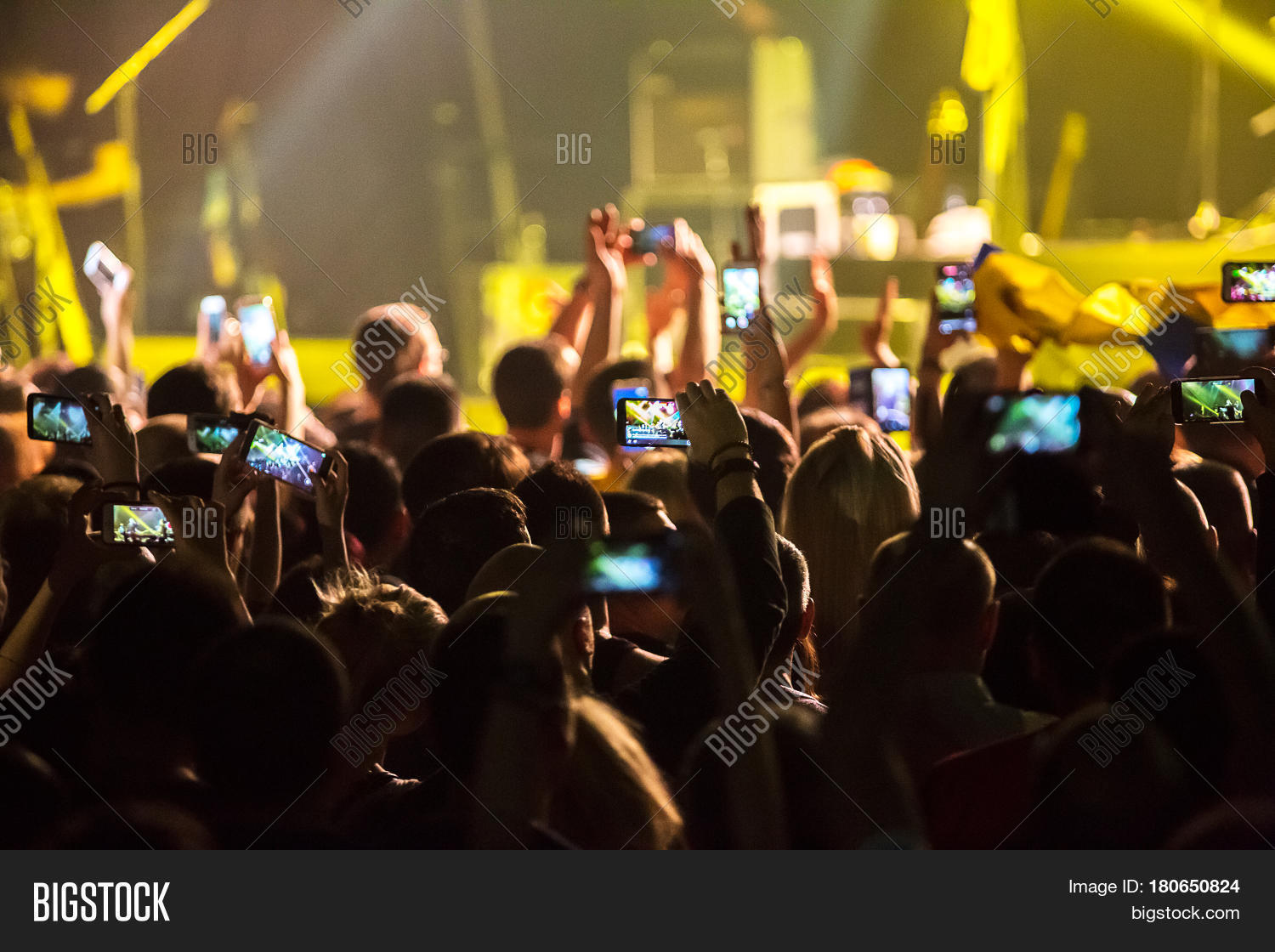 Crowd Concert Blurred Image & Photo (Free Trial) | Bigstock