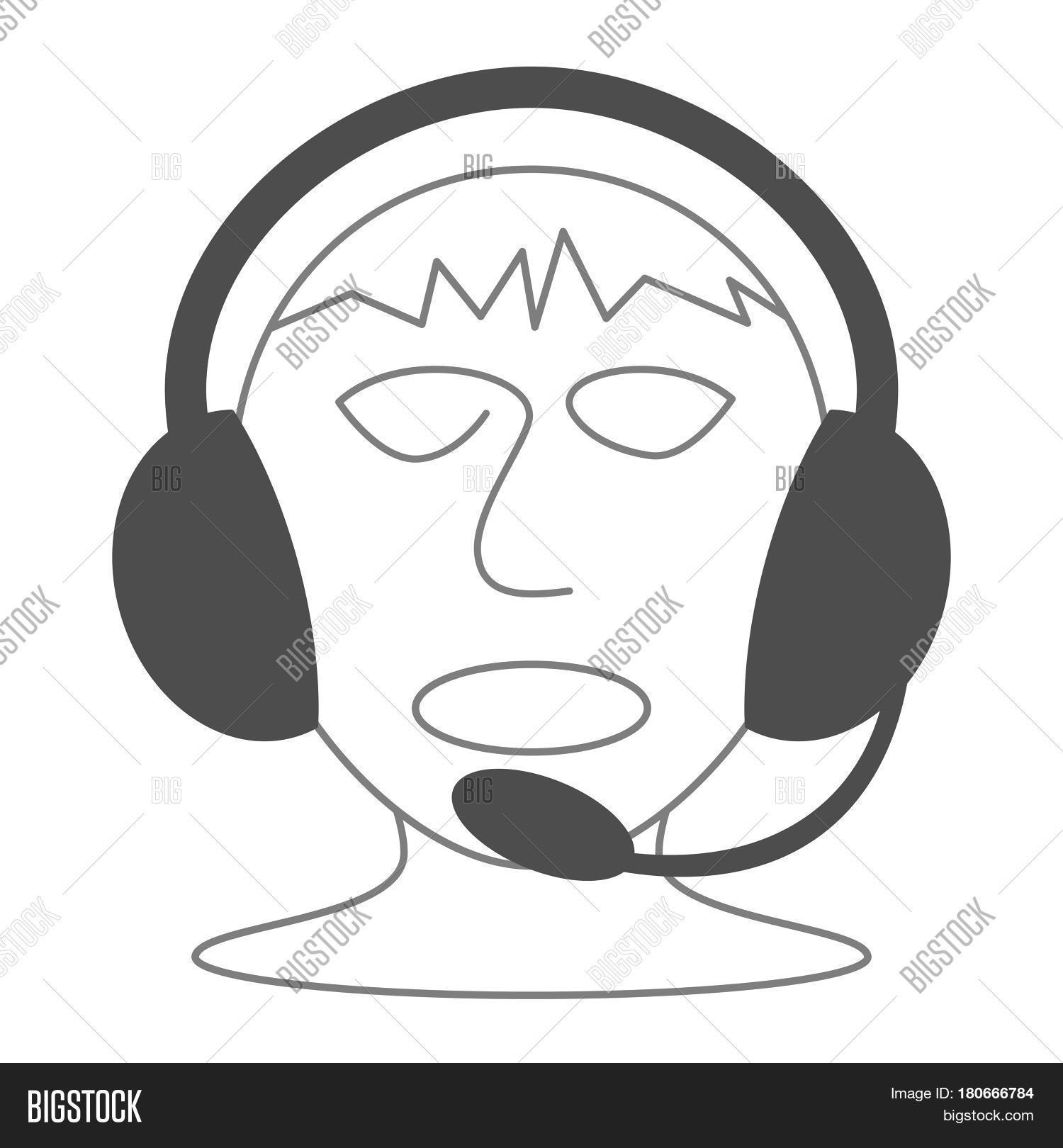Icon Headset Image & Photo (Free Trial) | Bigstock