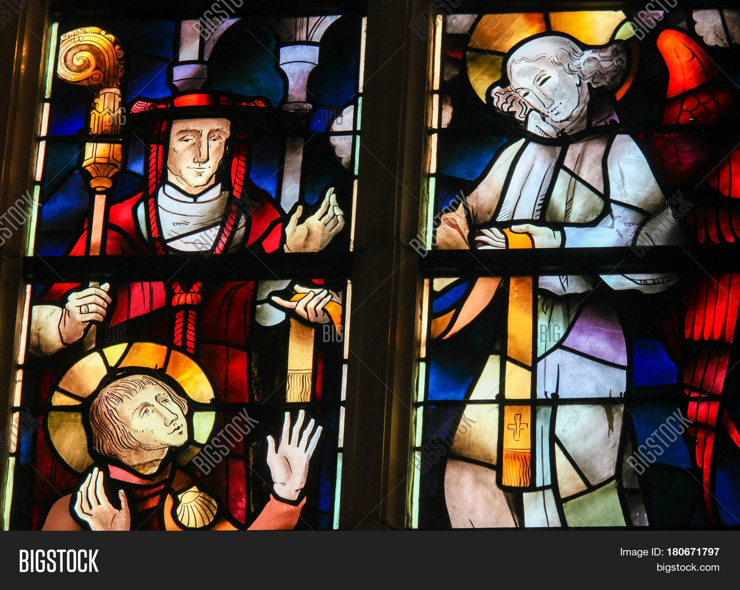 Stained Glass - Saint Image & Photo (Free Trial) | Bigstock