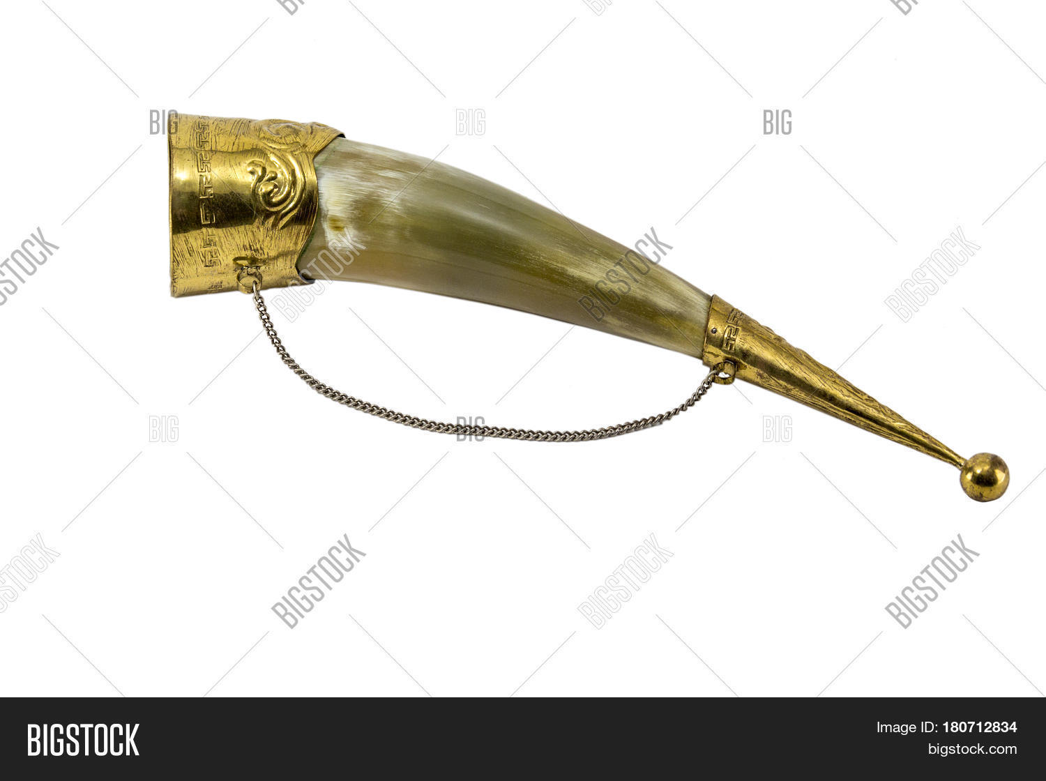 Old Cup Bull's Horn Image & Photo (Free Trial) | Bigstock