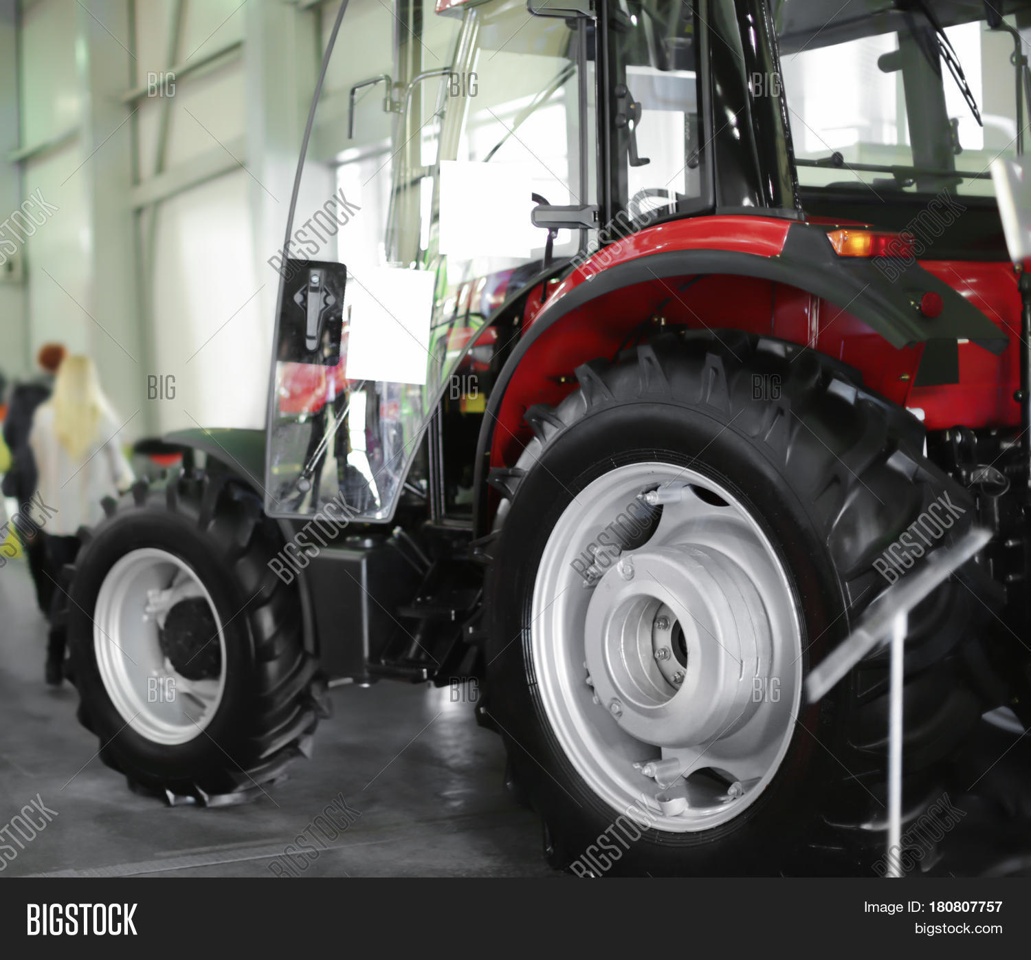 Modern Tractor On Image & Photo (Free Trial) | Bigstock