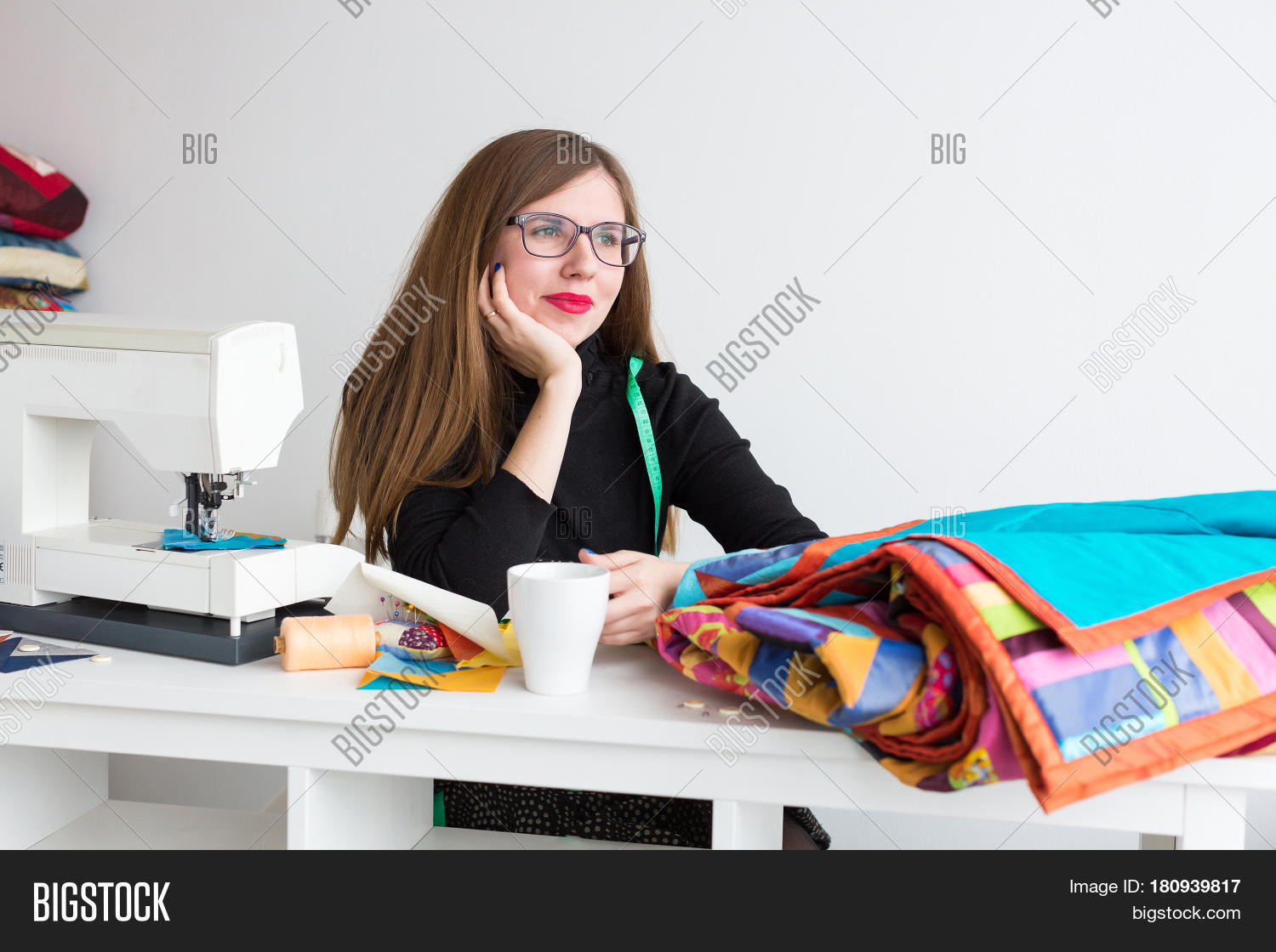 Beautiful Young Tailor Image & Photo (Free Trial) | Bigstock