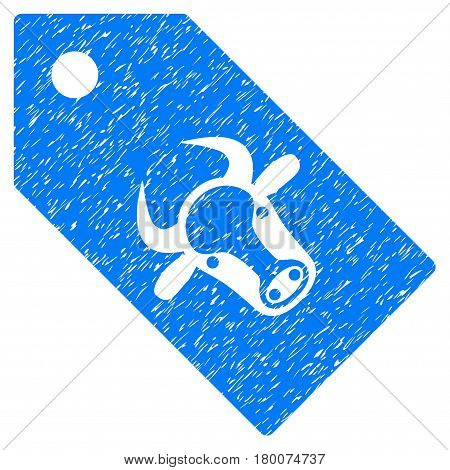 Grunge Bull Tag Vector & Photo (Free Trial) | Bigstock