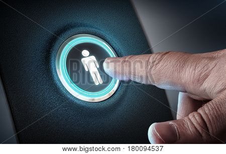 Just Push Button . Image & Photo (Free Trial) | Bigstock