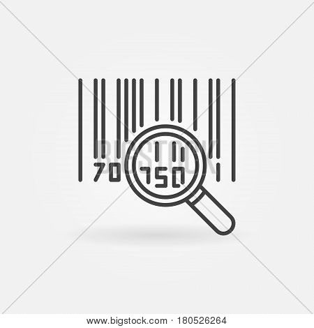 Barcode Outline Icon Vector & Photo (Free Trial) | Bigstock