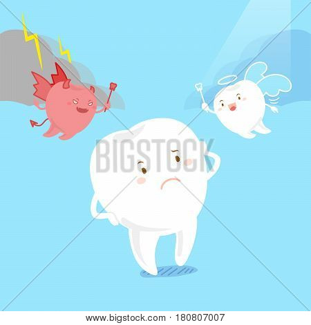 Cute Cartoon Tooth Vector & Photo (Free Trial) | Bigstock