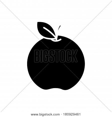 Black Contour Apple Vector & Photo (Free Trial) | Bigstock