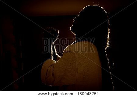 Jesus Christ Praying Image & Photo (Free Trial) | Bigstock