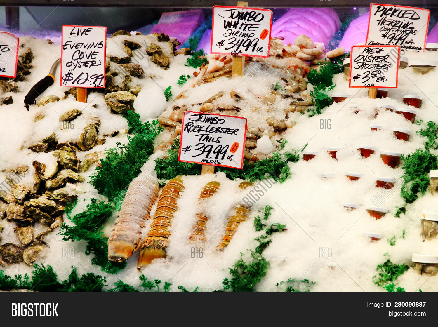 Assorted Seafood Items Image & Photo (Free Trial) | Bigstock