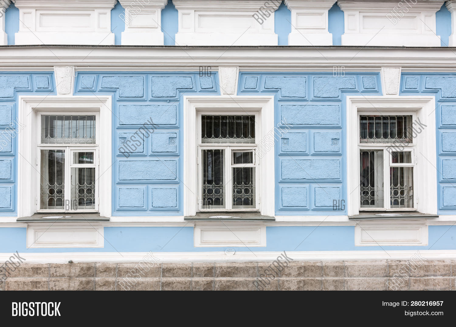 Three Windows Old 19th Image & Photo (Free Trial) | Bigstock